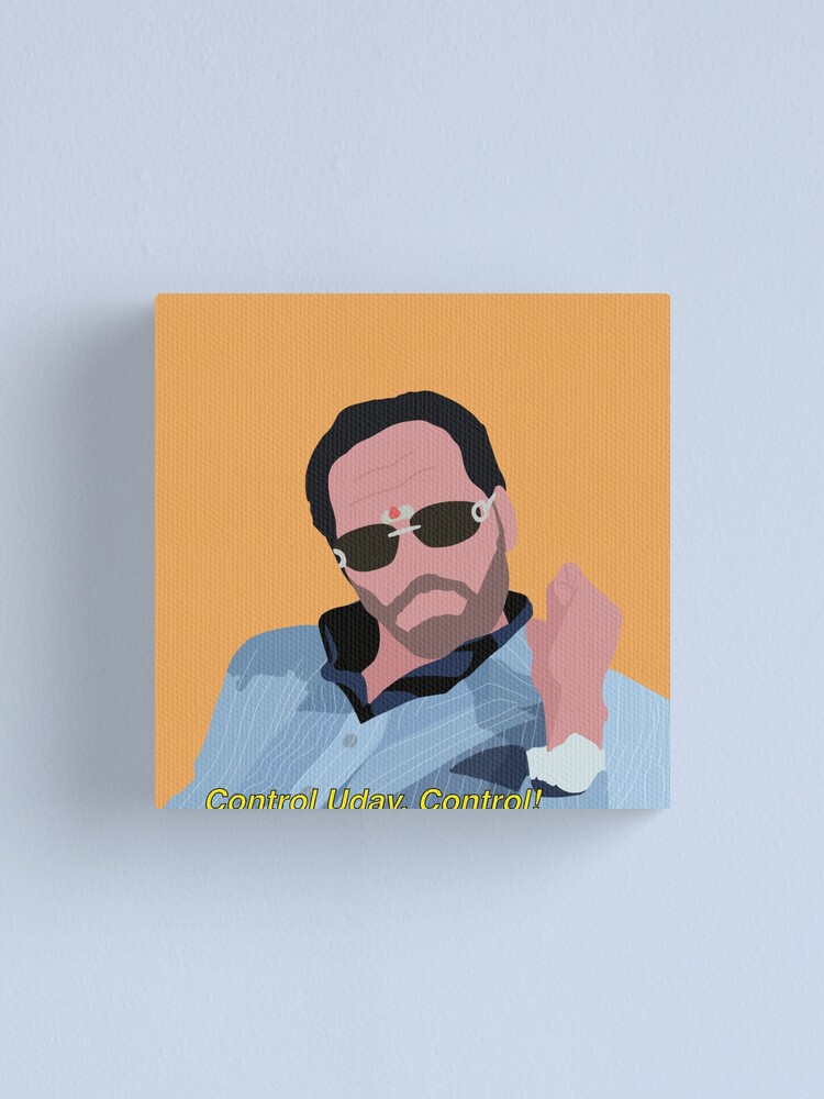 "Control uday!" Canvas Print for Sale by BollywoodAI | Redbubble