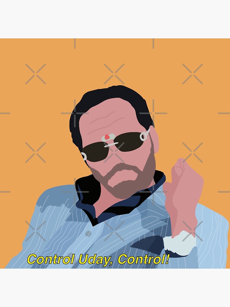 "Control uday!" Canvas Print for Sale by BollywoodAI | Redbubble