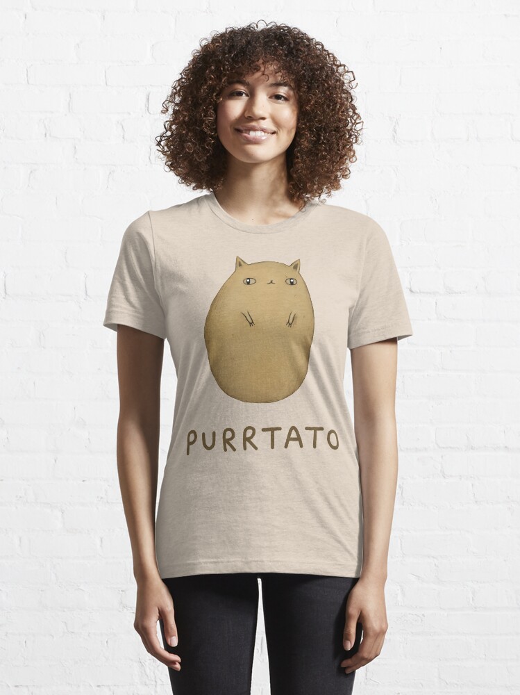 "Purrtato" T-shirt for Sale by SophieCorrigan | Redbubble | purrtato t ...
