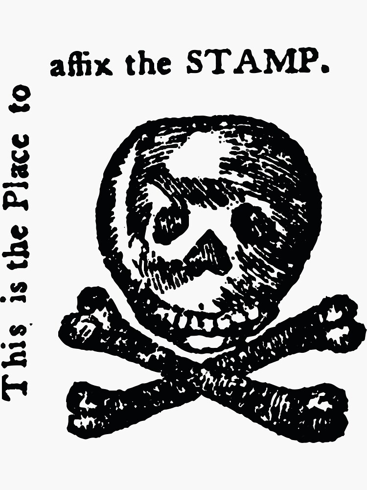 "The Stamp (Protest image against Stamp Act during American Revolution ...
