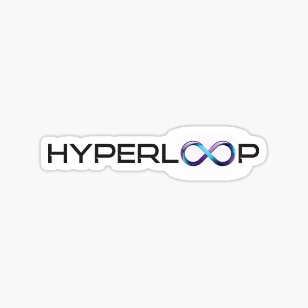 "Logo Hyperloop" Sticker for Sale by youlikone | Redbubble