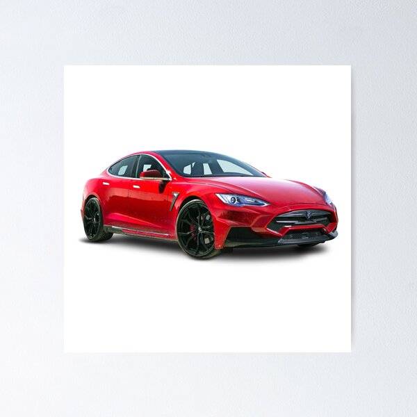"Model S Tesla" Poster for Sale by youlikone | Redbubble