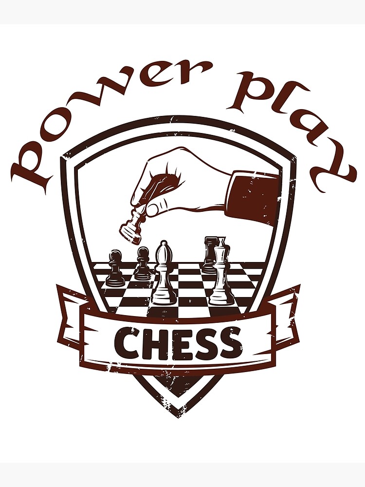 "Power Play Chess" Poster by CHAHMOUDOU | Redbubble