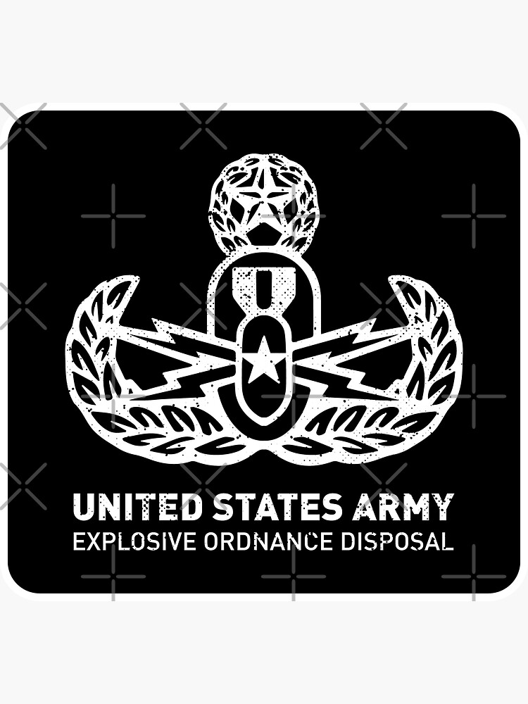 "US Army EOD" Sticker for Sale by alt36 | Redbubble