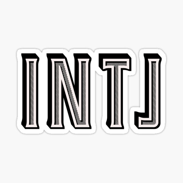 "INTJ - Strategist" Sticker for Sale by RemakeEarth | Redbubble