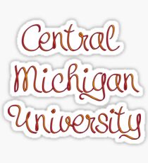 Central Michigan University: Stickers | Redbubble