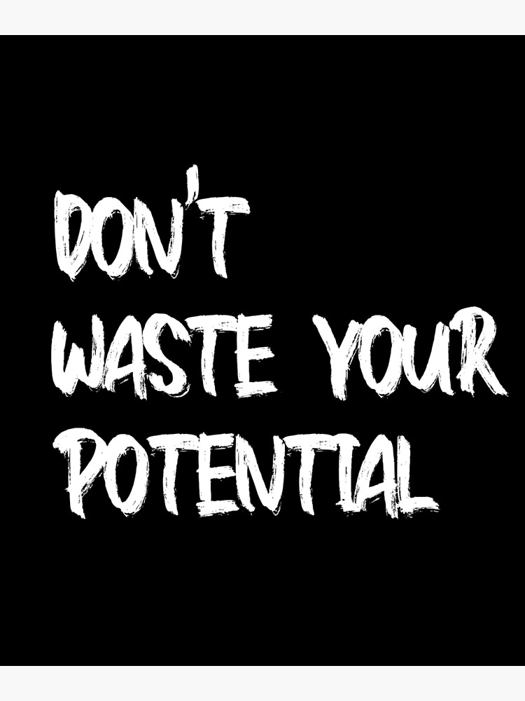 "Neuron Motivation - dont waste your potential Classic " Poster for ...