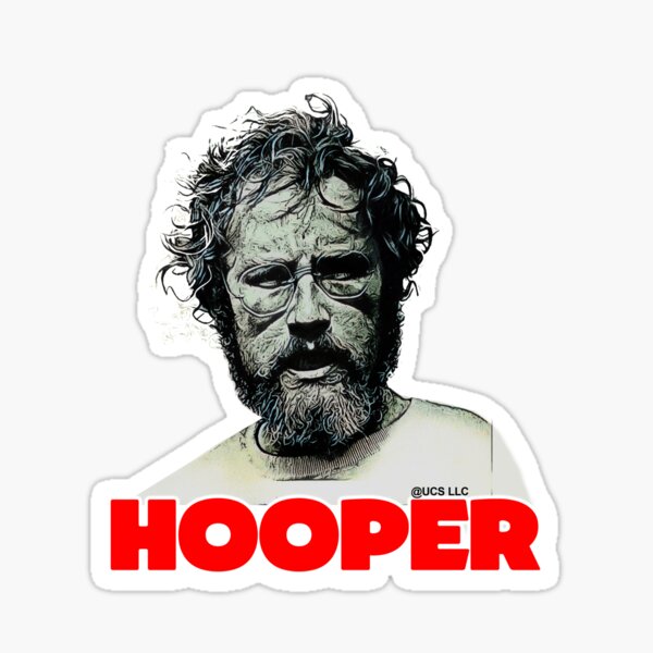 "Hooper- Jaws" Sticker for Sale by JTK667 | Redbubble