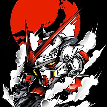 "ASTRAY RED FRAME BUST F-12 " Sticker for Sale by archabotte | Redbubble