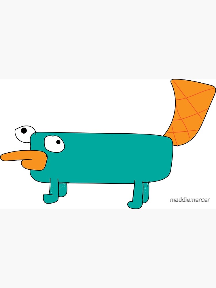 "Ugly Perry the Platypus Doodle" Poster for Sale by maddiemercer ...