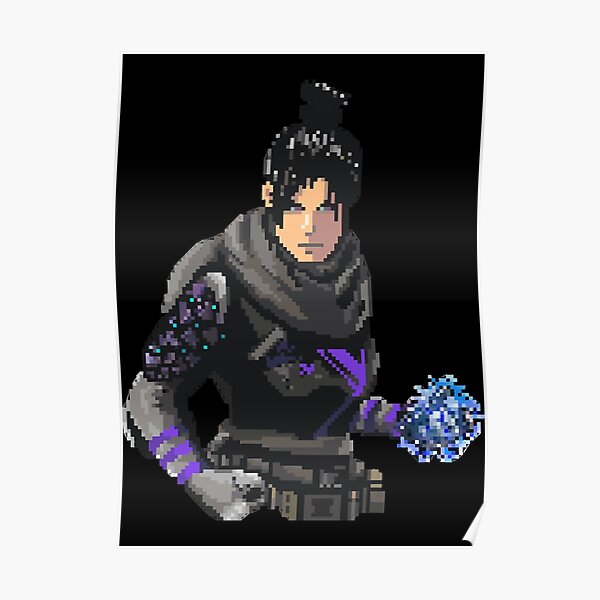 "Apex Legends Pixel Wraith " Poster for Sale by Dinglasafa | Redbubble