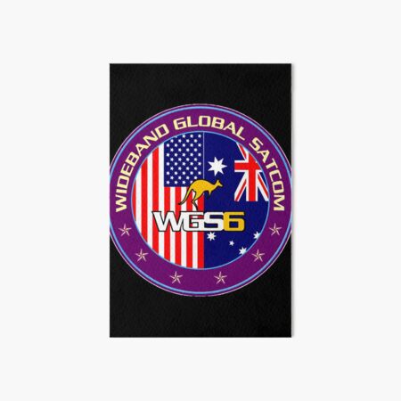 "WGS-6 Logo " Art Board Print for Sale by kaiNickell | Redbubble