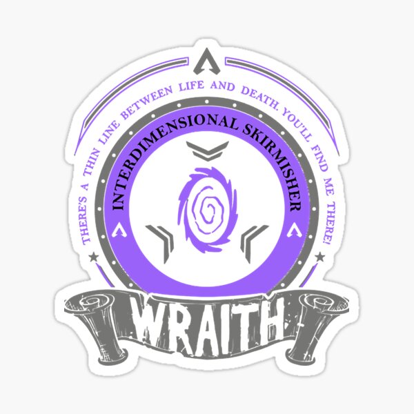 "Classic Apex Legends Interdimensional Skirmisher Wraith " Sticker for ...