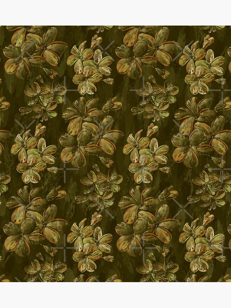 "Golden Hawaiian - Samoan Painted Hibiscus Pattern" Poster for Sale by ...