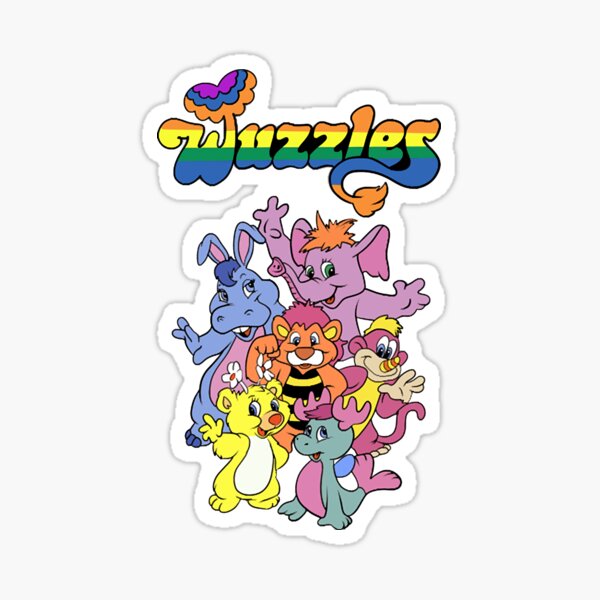 "Wuzzles " Sticker for Sale by kaiNickell | Redbubble