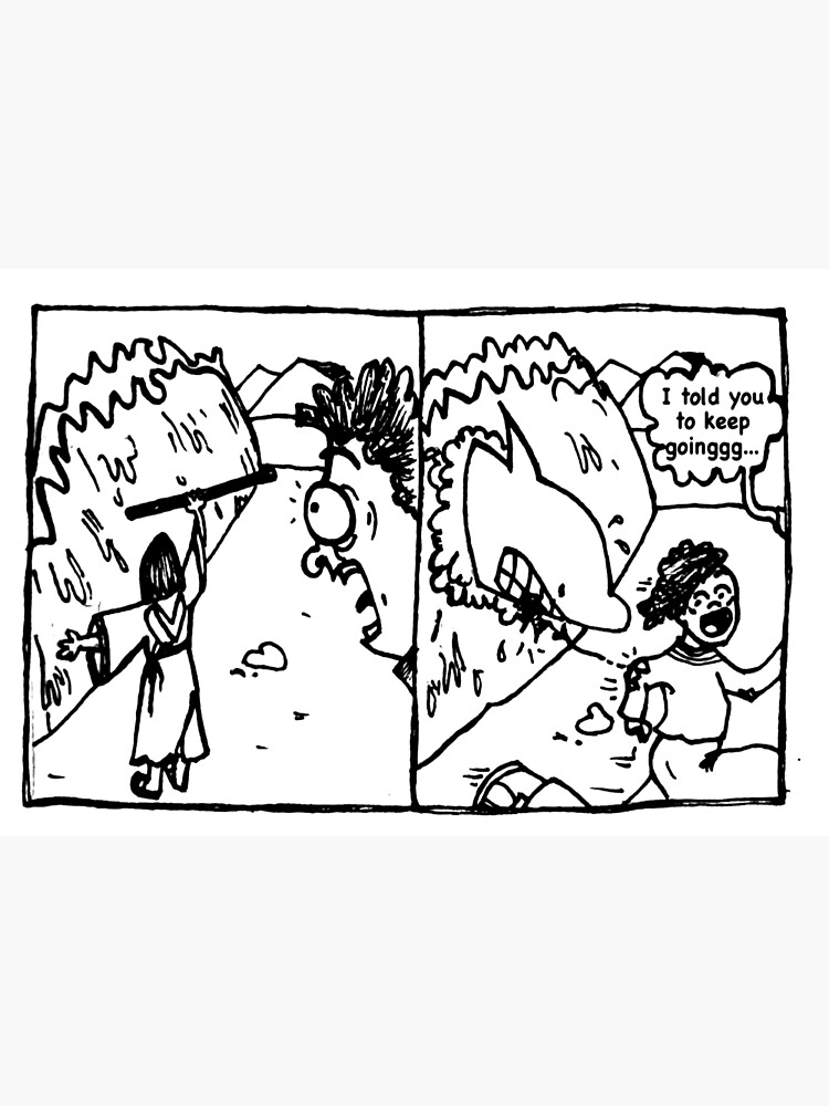 "Weiter so Christian Meme Comic Strip Cartoon" Poster von gratifyhub ...