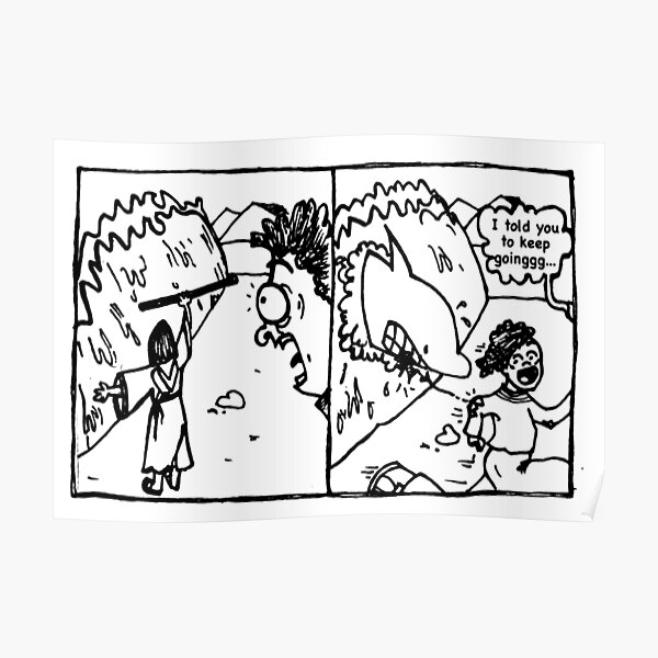 "Weiter so Christian Meme Comic Strip Cartoon" Poster von gratifyhub ...