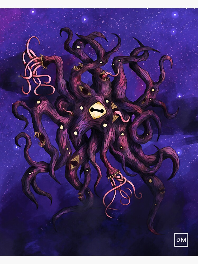 "Azathoth Posters and Art Prints" Sticker for Sale by kaiNickell ...