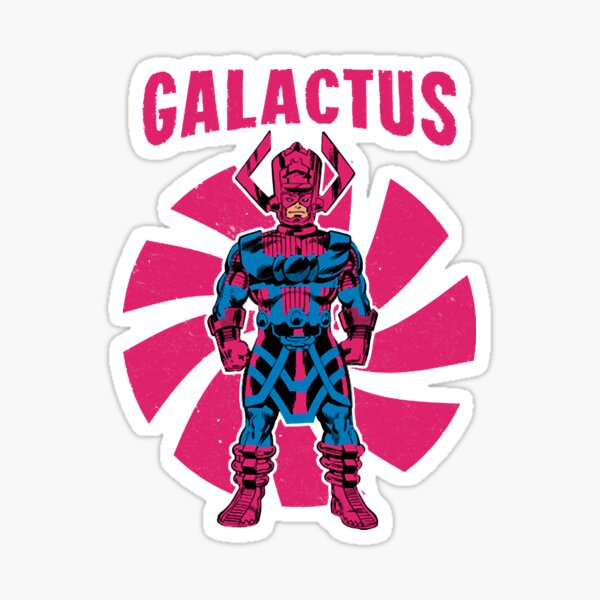"Retro Galactus " Sticker for Sale by Maeleah14 | Redbubble