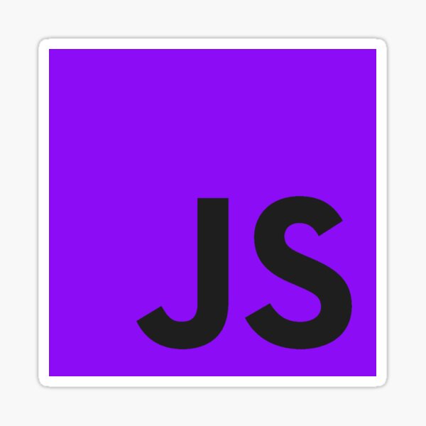 "JS Purple Square Logo" Sticker for Sale by arctide | Redbubble