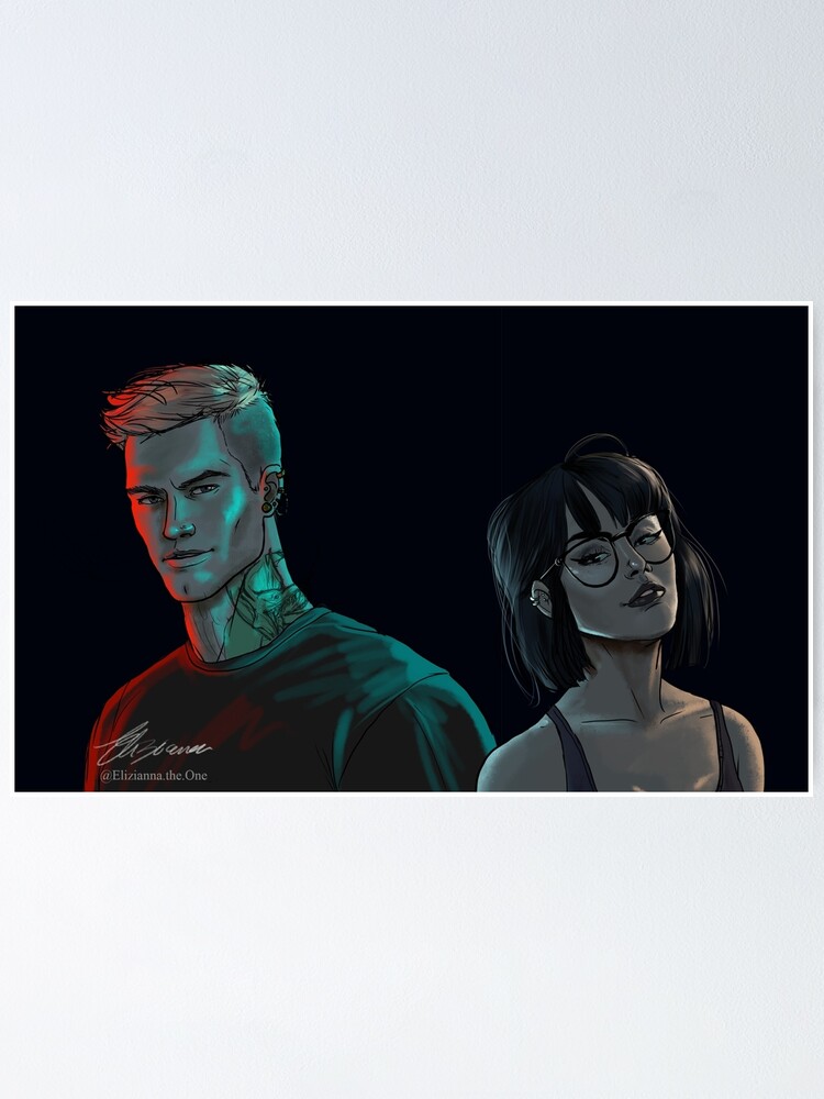 "Leon & Rae" Poster for Sale by eliziannatheone | Redbubble