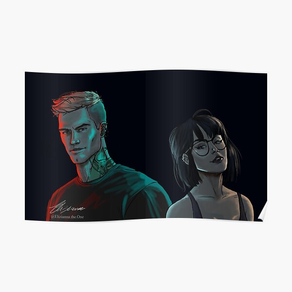 "Leon & Rae" Poster for Sale by eliziannatheone | Redbubble