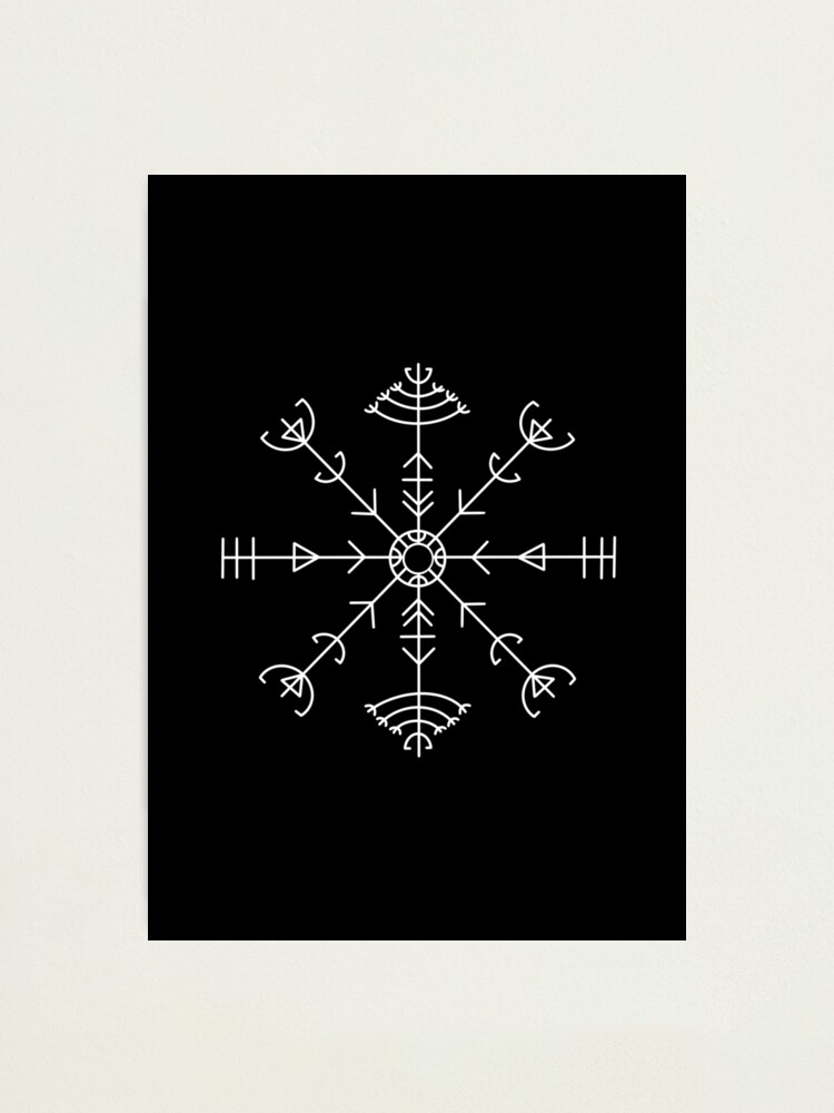"Veldismagn - Icelandic Magical Bind rune " Photographic Print by ...