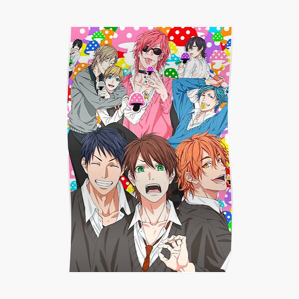 "Yarichin Bitch Club Wiki" Poster by Nefilims | Redbubble