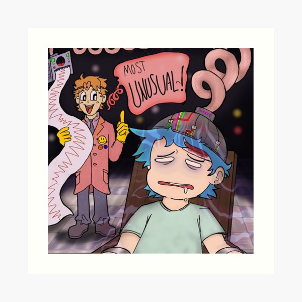 "STATIC MEMORIES FNF FRIDAY NIGHT FUNKIN MOD" Art Print for Sale by ...