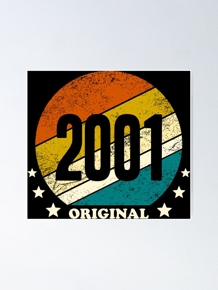 "Original Vintage retro 2001" Poster for Sale by alviansyah02 | Redbubble