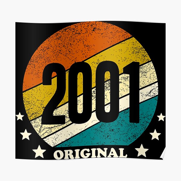 "Original Vintage retro 2001" Poster for Sale by alviansyah02 | Redbubble