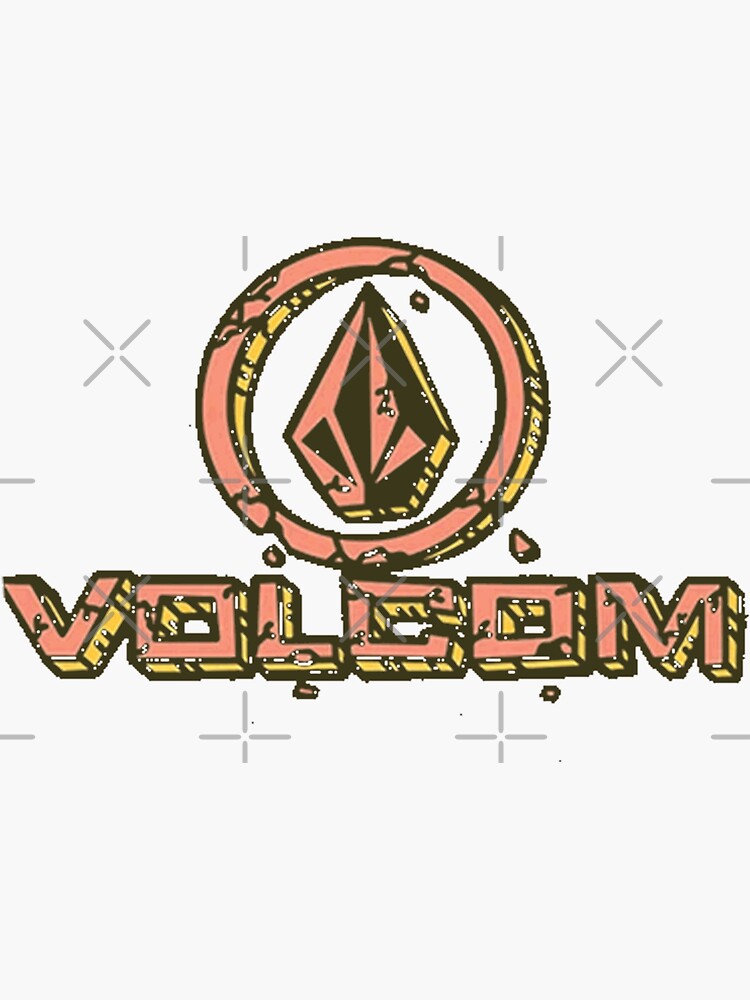 "Vintage Classic Summer-Volcom-Surf Co" Sticker for Sale by kodoklubut ...