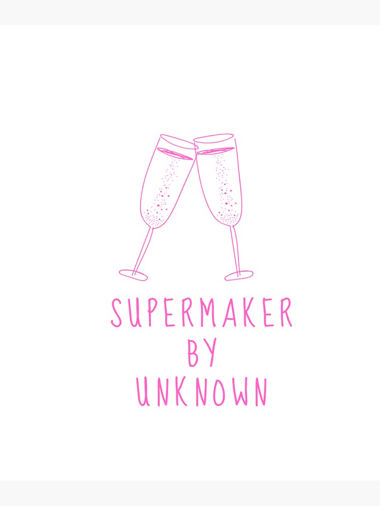 "supermaker by unknown tgcpt" Sticker for Sale by centralcode | Redbubble