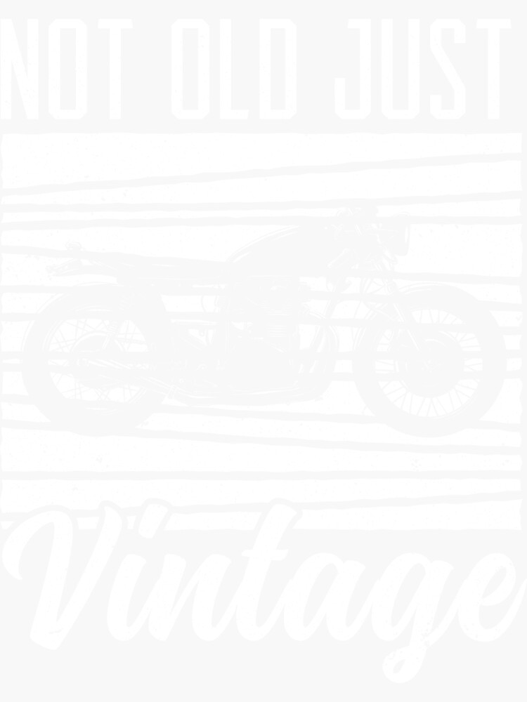 "Not old just vintage, Birthday, Car" Sticker for Sale by Dandesin ...
