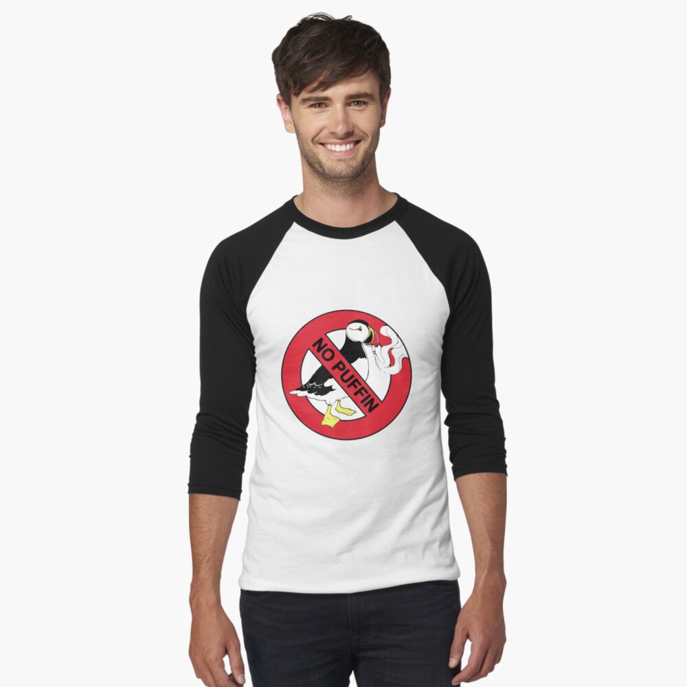 "No Puffin" Sticker for Sale by zdownes11 | Redbubble