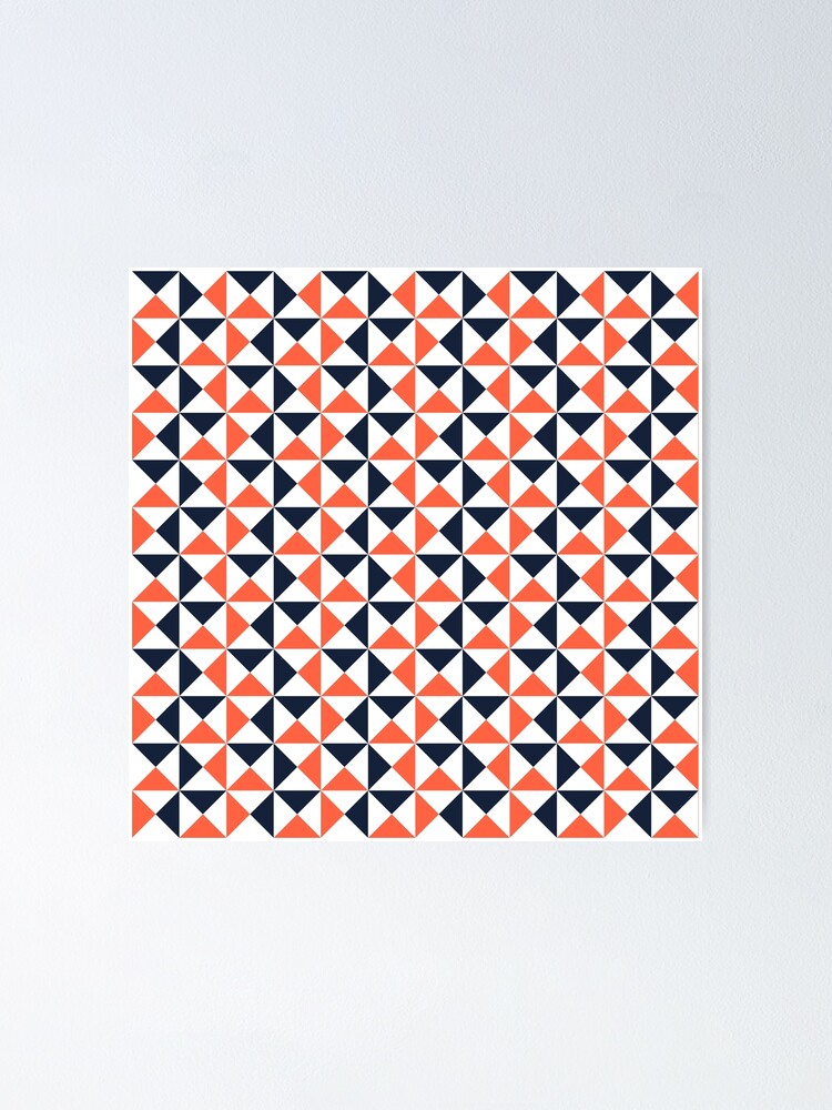 "Tri shapes old geometry pattern" Poster by Giree07 | Redbubble