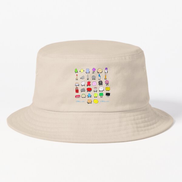 "Bfdi All Contestants Pack Part 2" Bucket Hat for Sale by MsBonnie ...