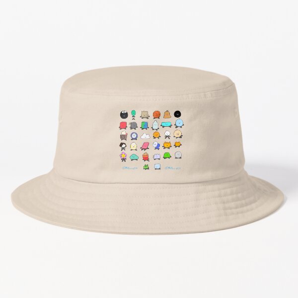 "Bfdi All Contestants Pack Part 1" Bucket Hat for Sale by MsBonnie ...