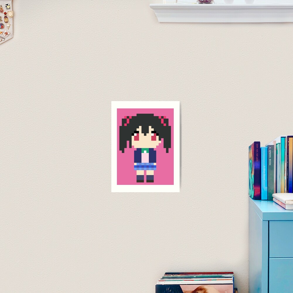 "Pixel Nico" Art Print for Sale by yourkawaiidream | Redbubble