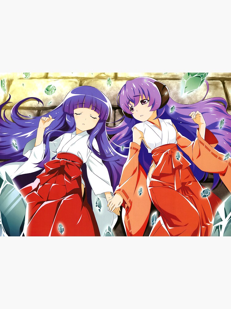 "Hanyuu and Rika " Sticker for Sale by Vaporwave96kid | Redbubble