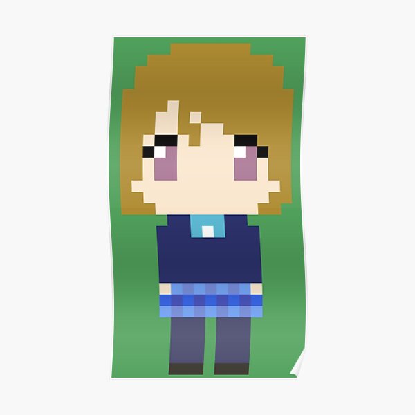 "Pixel Hanako" Poster by yourkawaiidream | Redbubble