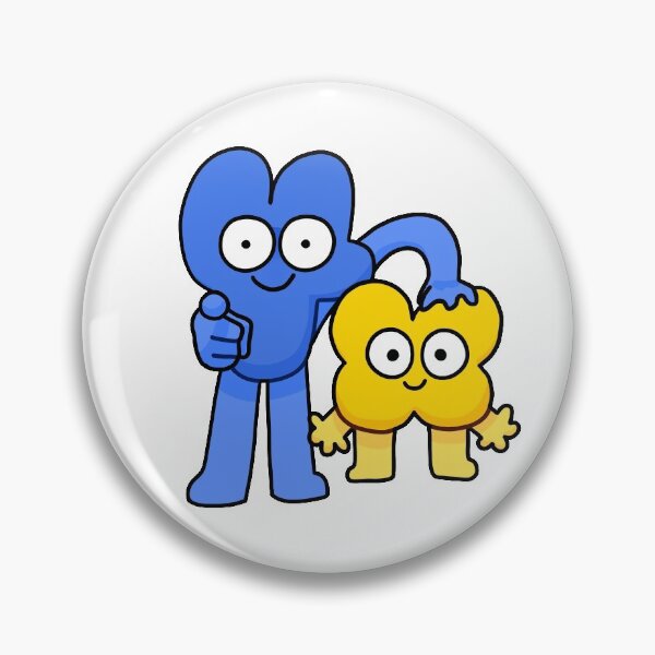 Bfb Four X Pins and Buttons | Redbubble