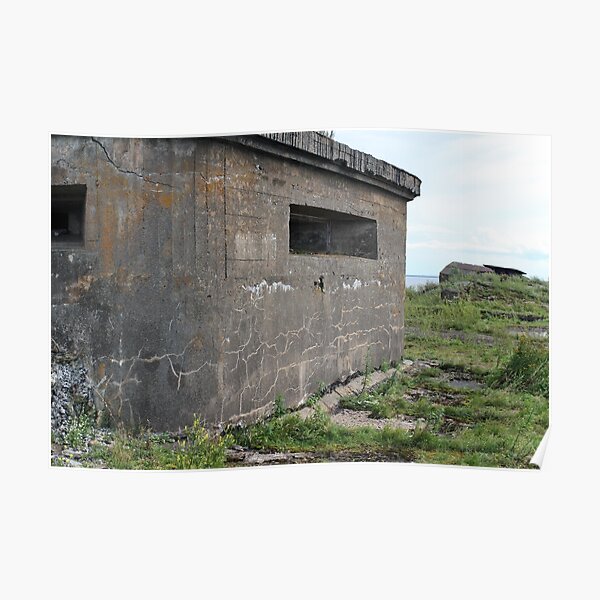 "embrasure gun turret sea fort" Poster by mrivserg | Redbubble