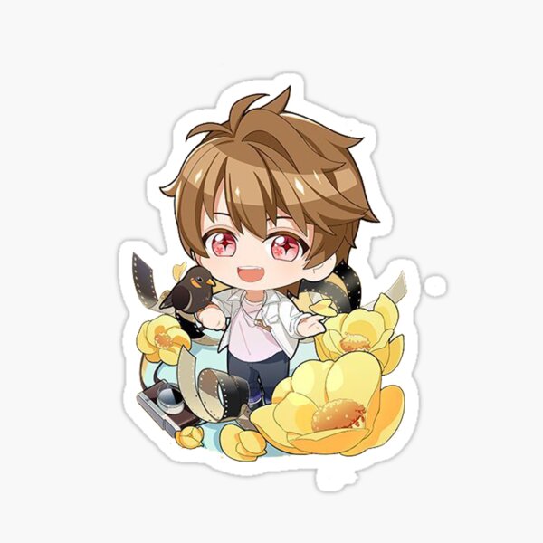 "Chibi Luke " Sticker for Sale by velcris | Redbubble