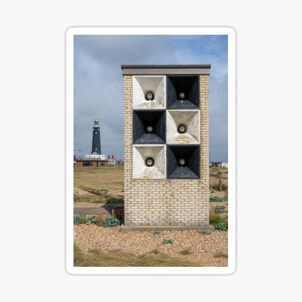 "Dungeness fog horn" Sticker for Sale by mustardland | Redbubble