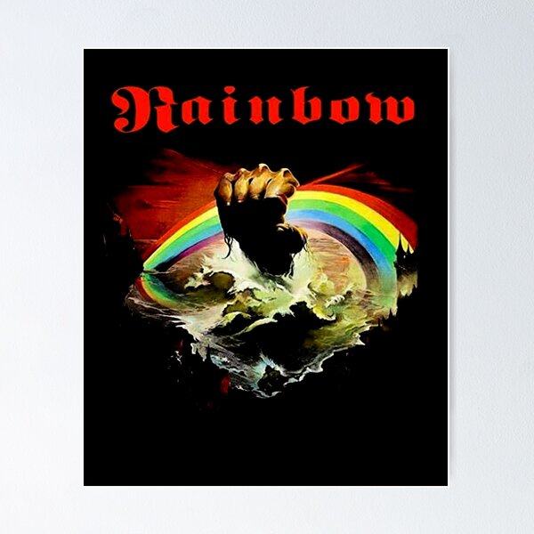 Póster for Sale con la obra «Rainbow Rising Ritchie Blackmore Rock» de ...