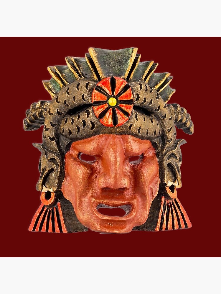 "Aztekischer Priester des Gottes Quetzalcoatl" Fotodruck von SERGBULA ...