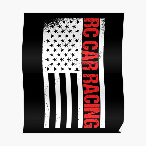 "Rc Car Racing Car Racing Lovers Racecar Racing Car Games" Poster for ...