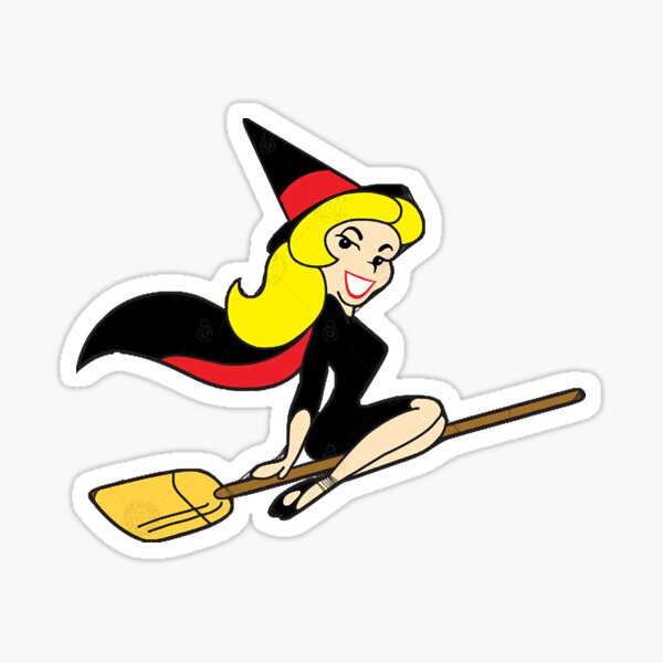 "Bewitched " Sticker for Sale by WillieAustin | Redbubble