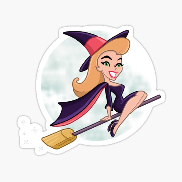 "Bewitched " Sticker for Sale by WillieAustin | Redbubble